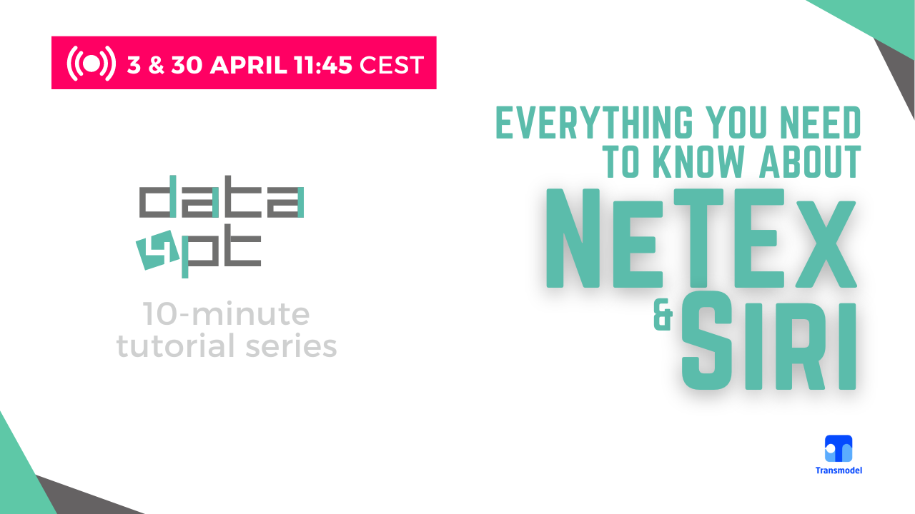 New NeTEx and SIRI video tutorials - Data4PT